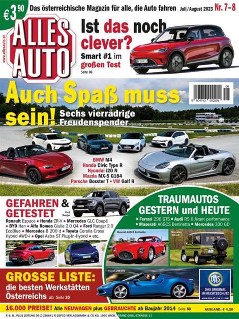 Alles Auto 35% Rabatt auf Mini- und Geschenkabo Presseplus.de