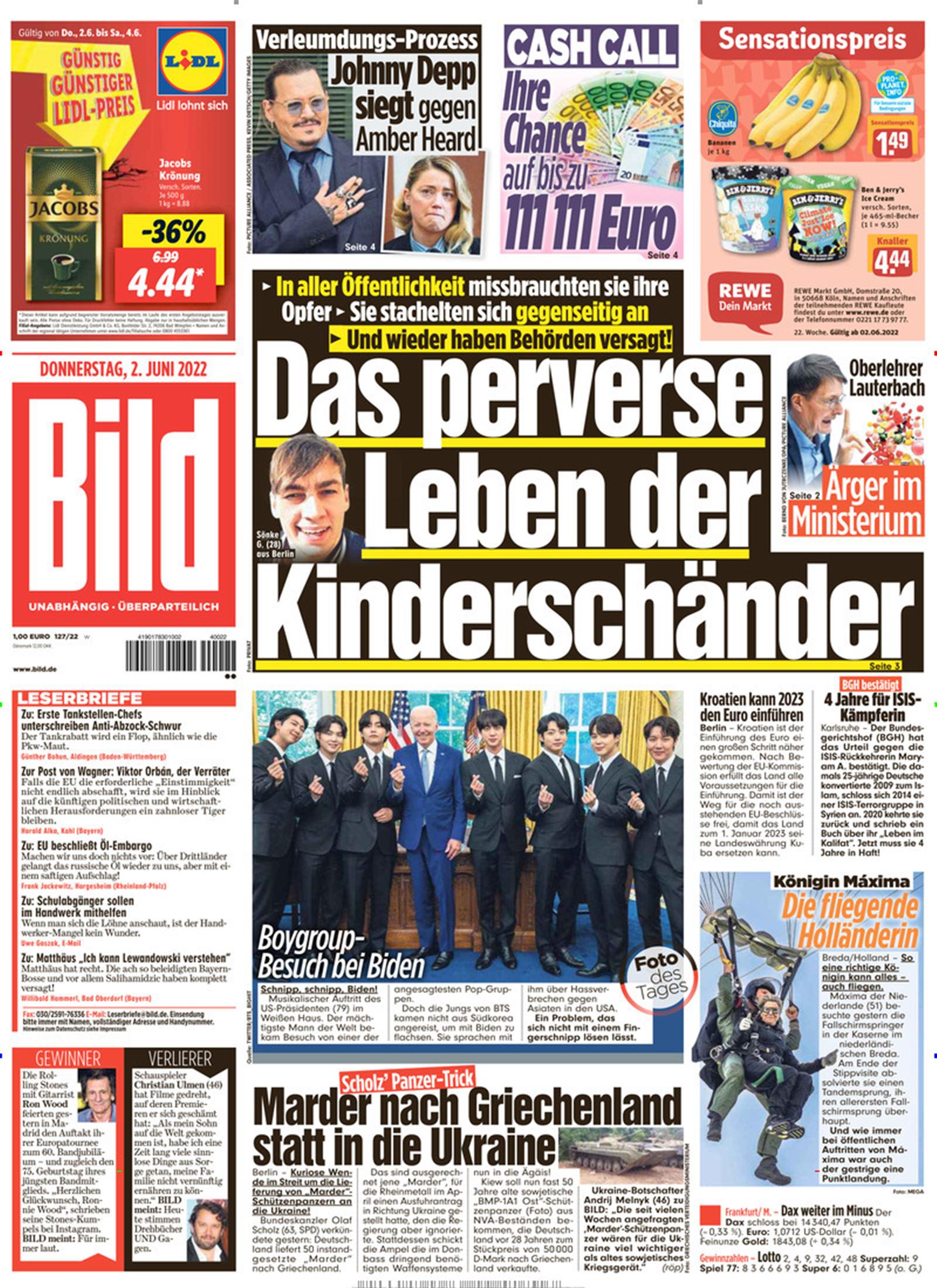 BILD Abo 35% Rabatt auf Mini- und Geschenkabo Presseplus.de