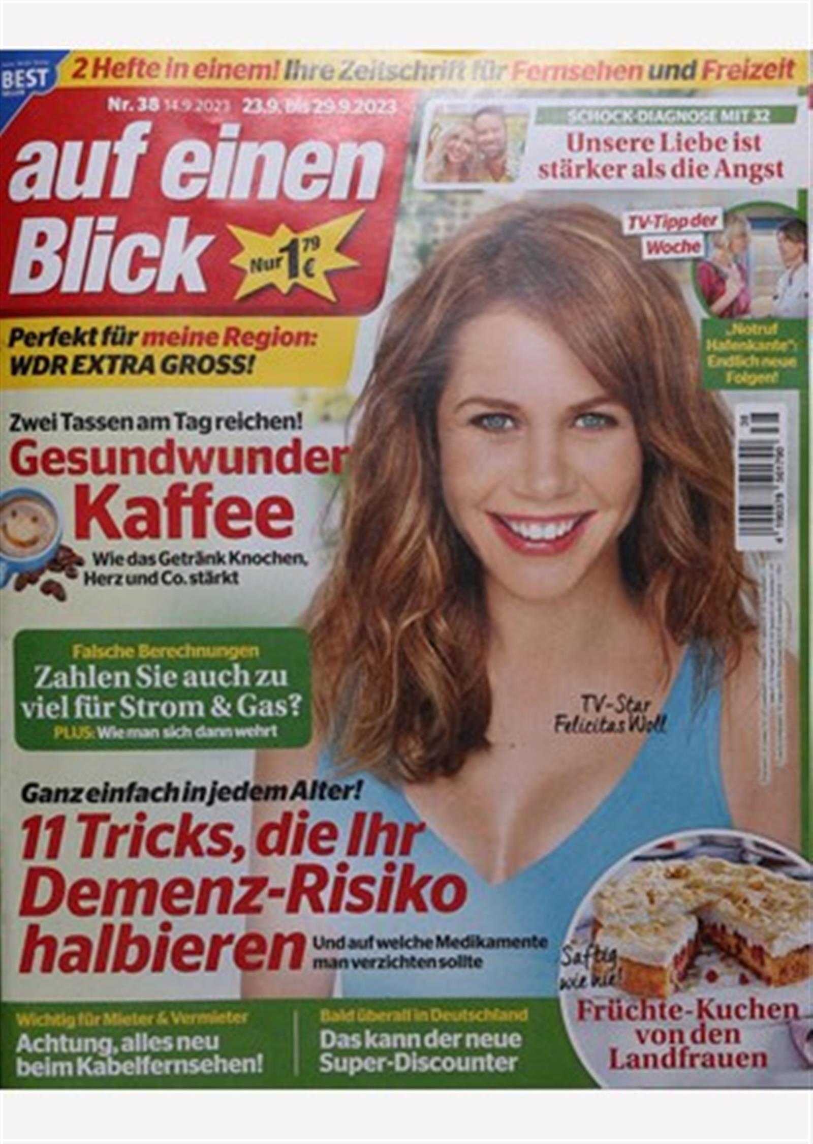 auf einen Blick Abo 35% Rabatt auf Mini- und Geschenkabo Presseplus.de