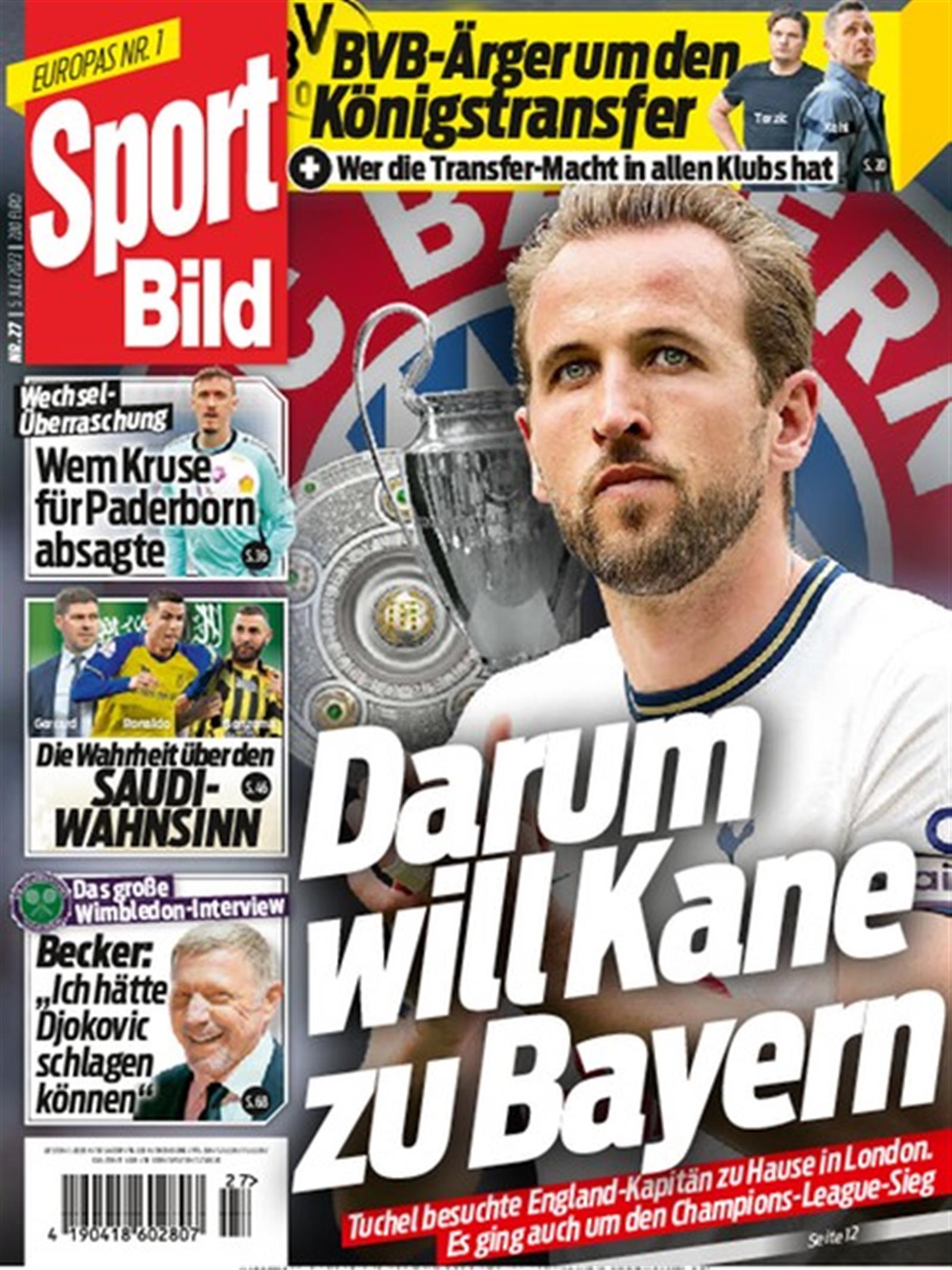 Sport Bild Abo 35% Rabatt auf Mini- und Geschenkabo Presseplus.de