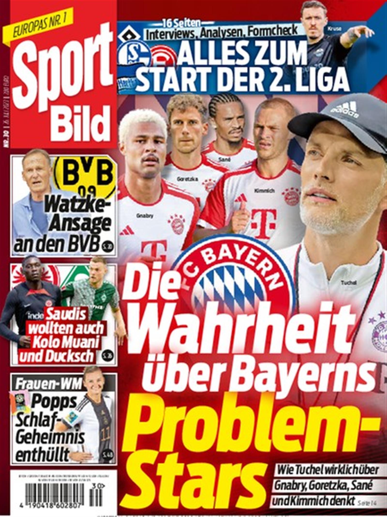Sport Bild Abo 35% Rabatt auf Mini- und Geschenkabo Presseplus.de