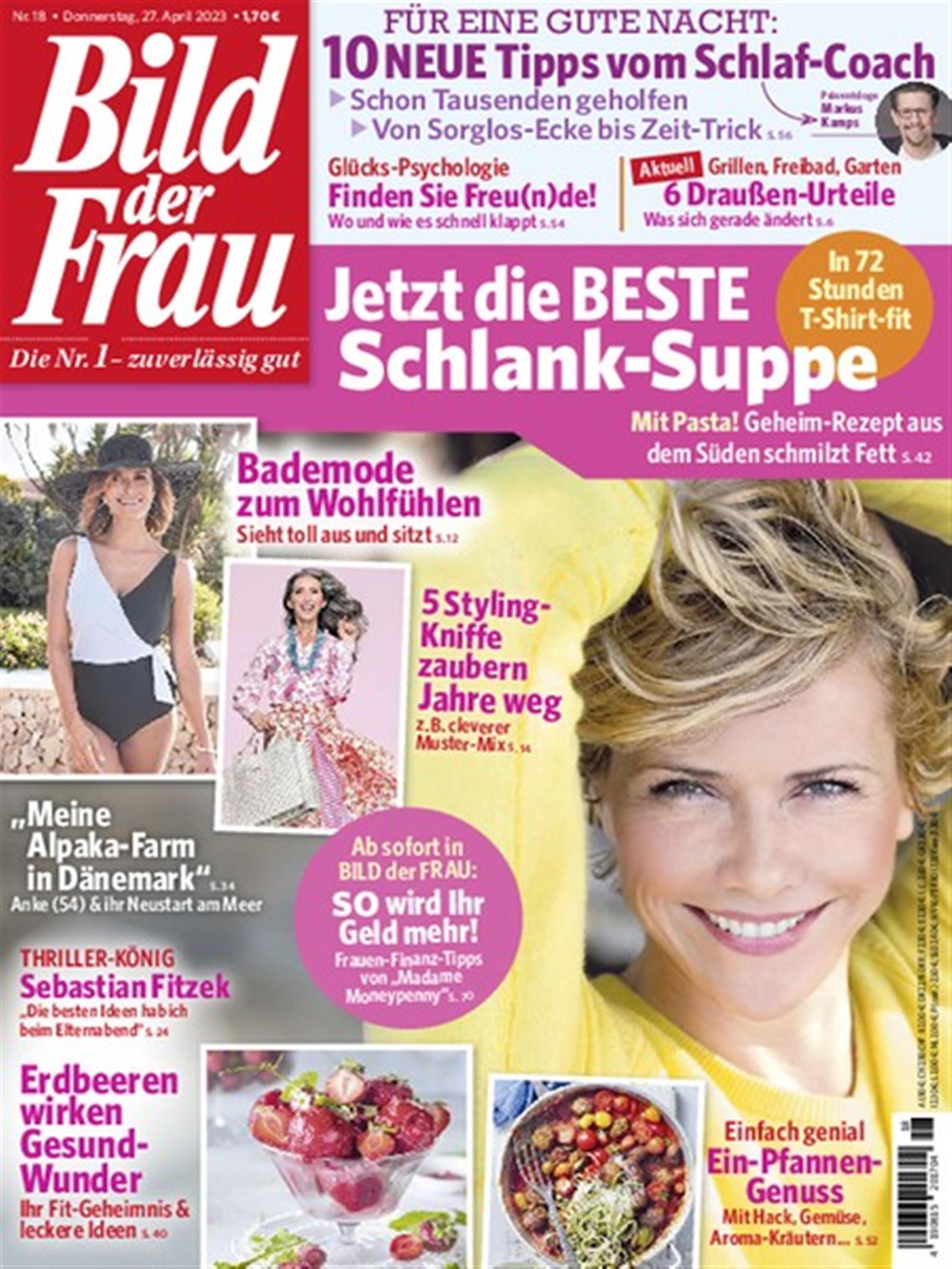 Bild der Frau Abo 35% Rabatt auf Mini- und Geschenkabo Presseshop.ch