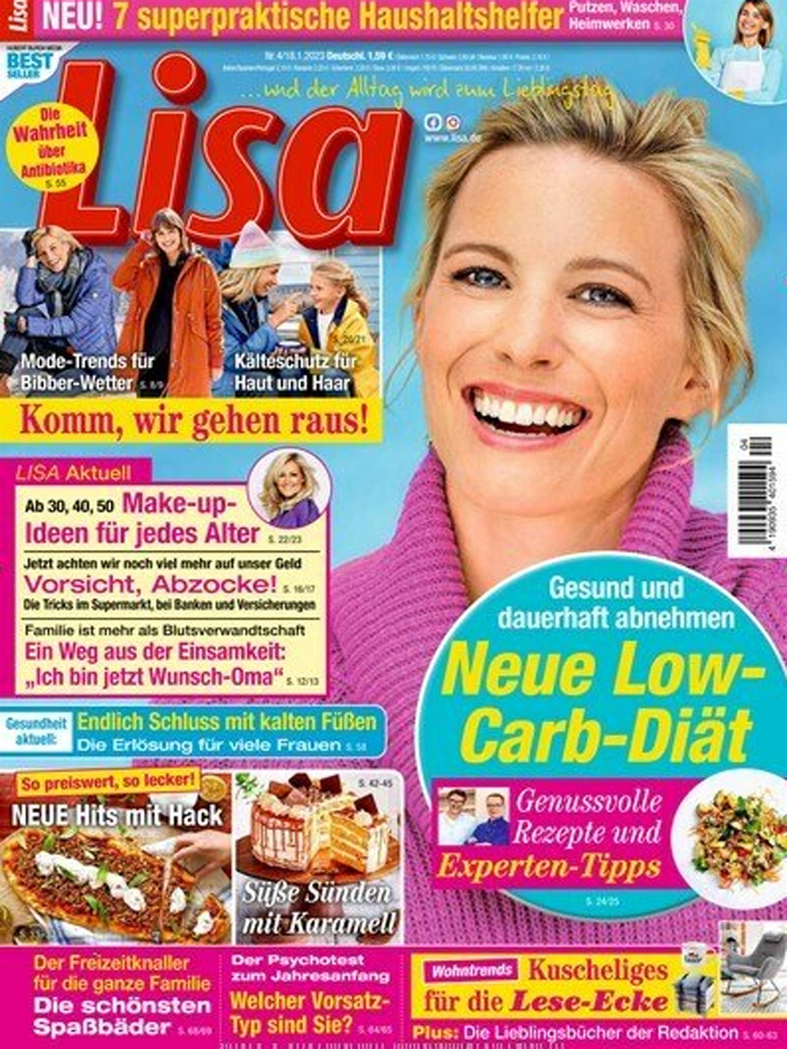 Lisa Abo 35% Rabatt auf Mini- und Geschenkabo Presseplus.de
