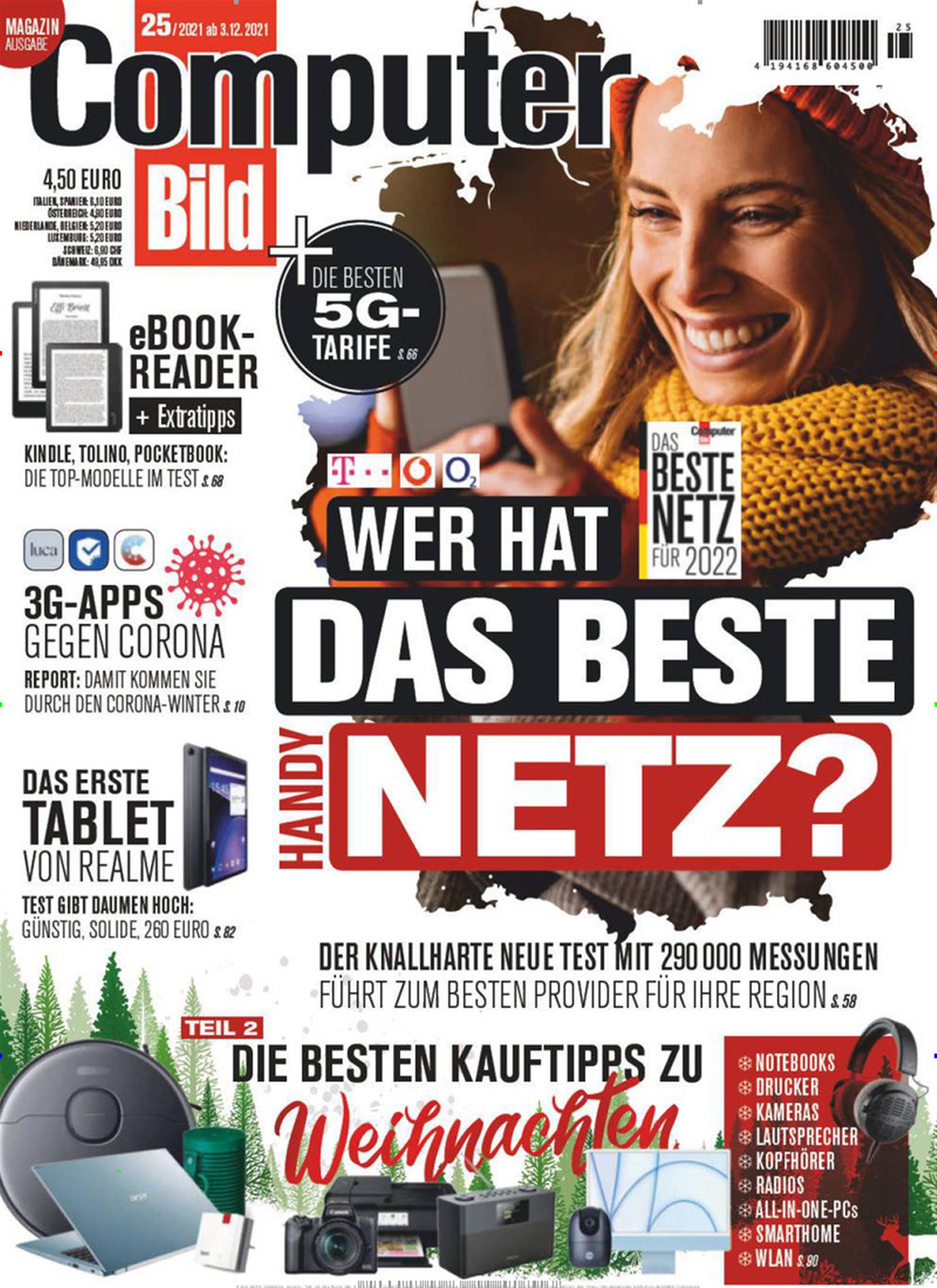 Computer Bild DVD Abo 35% Rabatt auf Mini- und Geschenkabo Presseshop.ch
