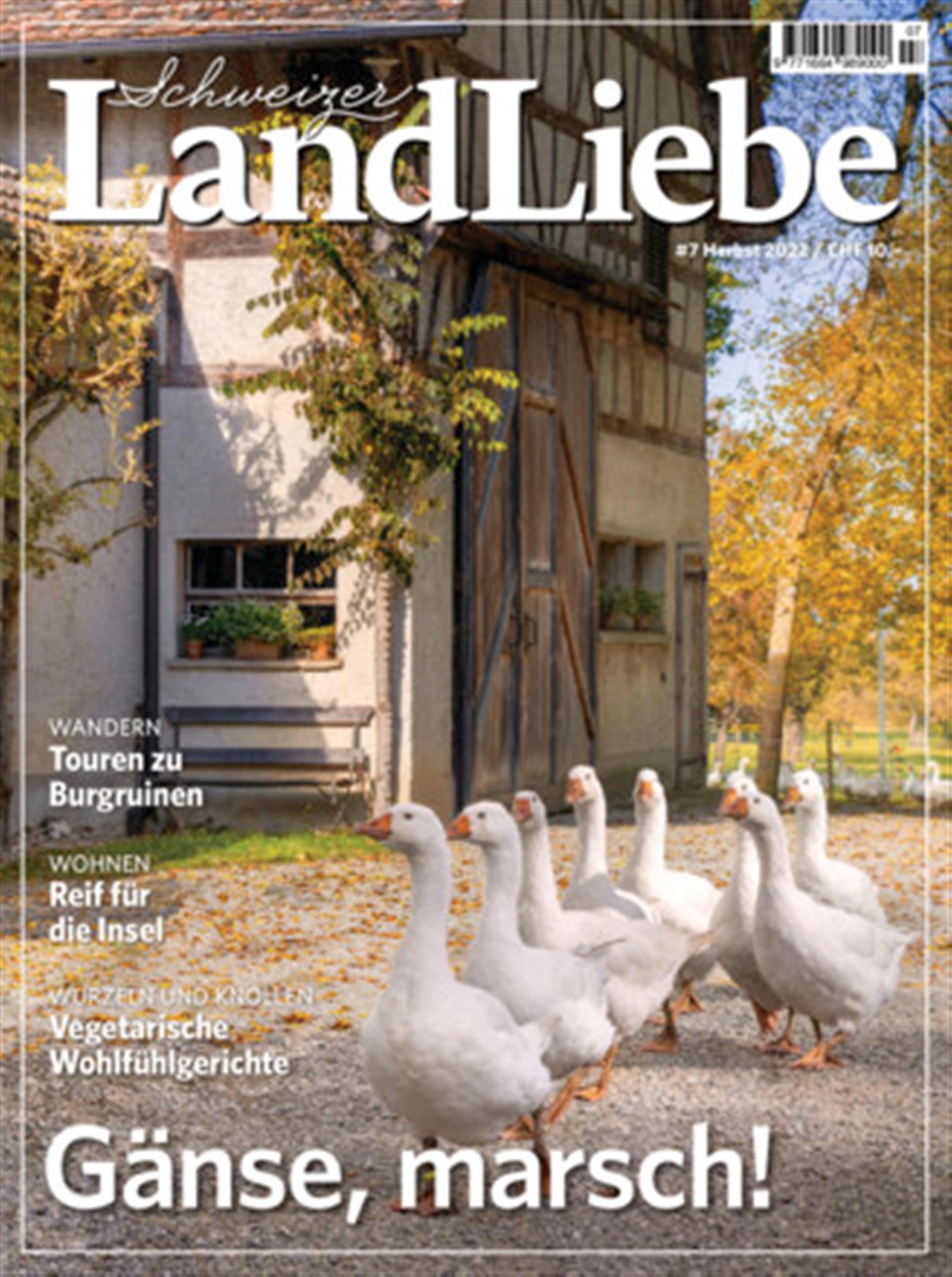 Schweizer Landliebe Abo 35% Rabatt auf Mini- und Geschenkabo Presseshop.ch