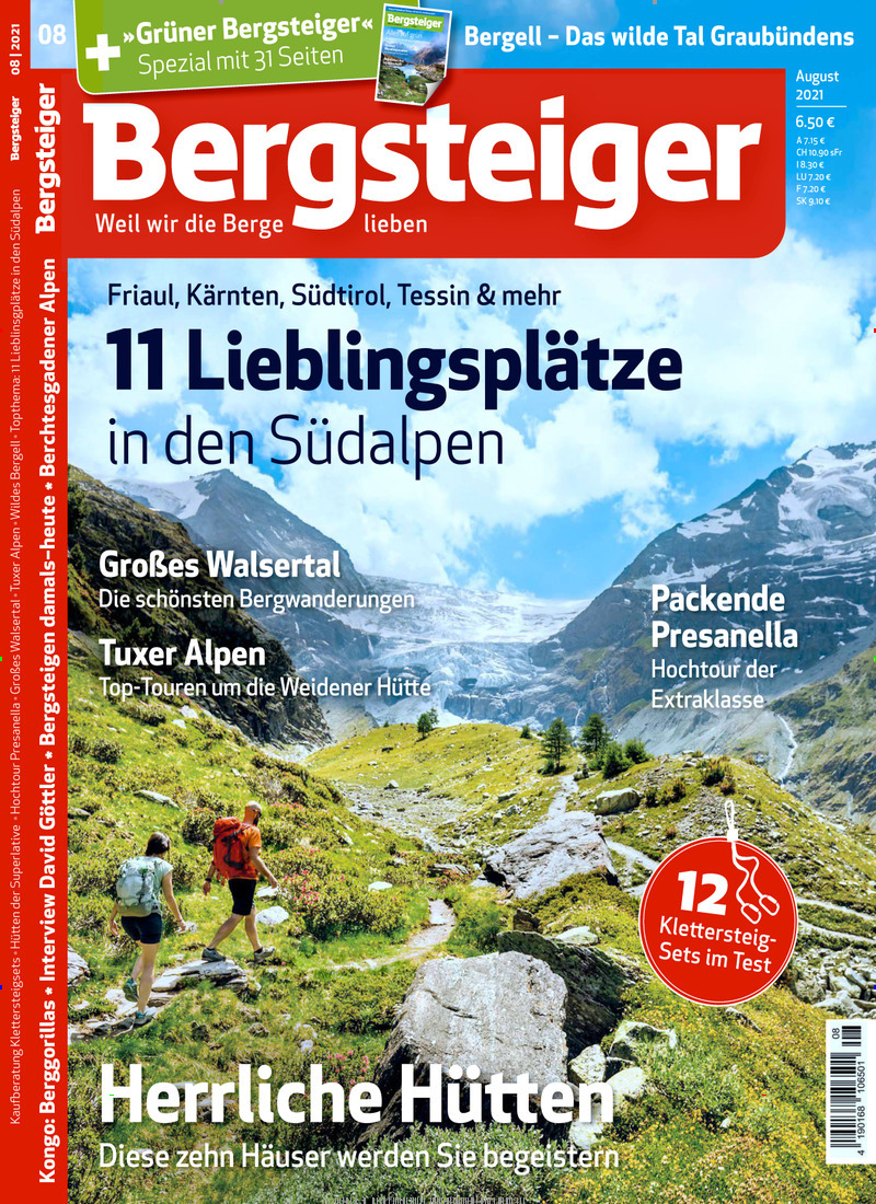 Bergsteiger Abo 35% Rabatt auf Mini- & Geschenkabo Presseshop.at