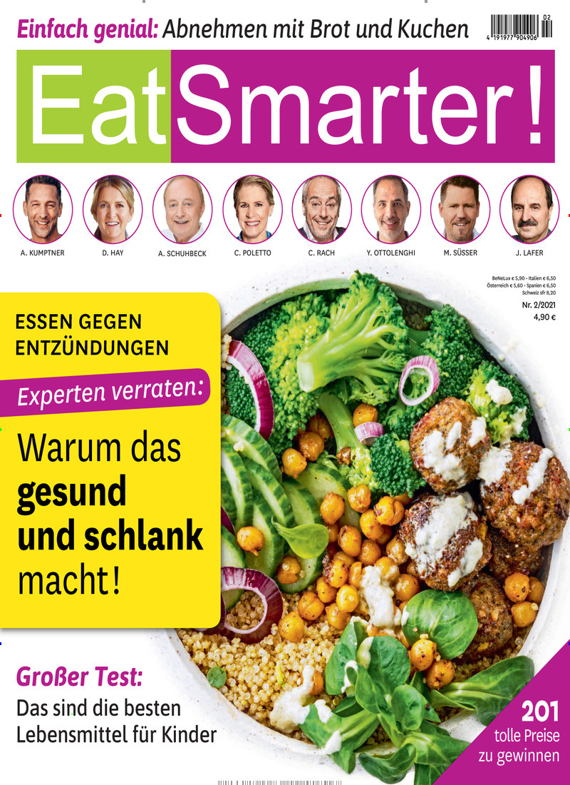 Eat Smarter Abo 35% Rabatt auf Mini- & Geschenkabo Presseshop.at