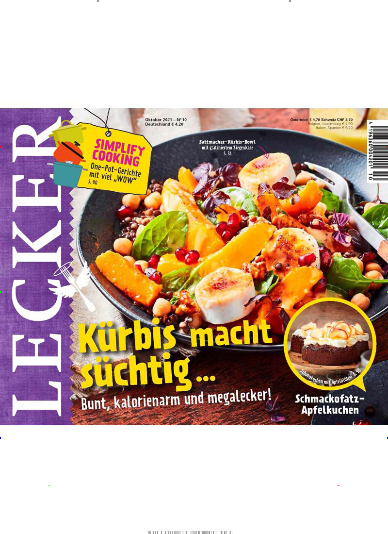 LECKER Abo 35% Rabatt auf Mini- & Geschenkabo Presseplus.de