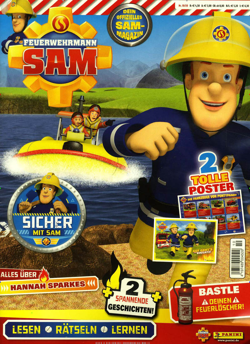 Feuerwehrmann Sam Abo 35% Rabatt auf Mini- & Geschenkabo Presseplus.de