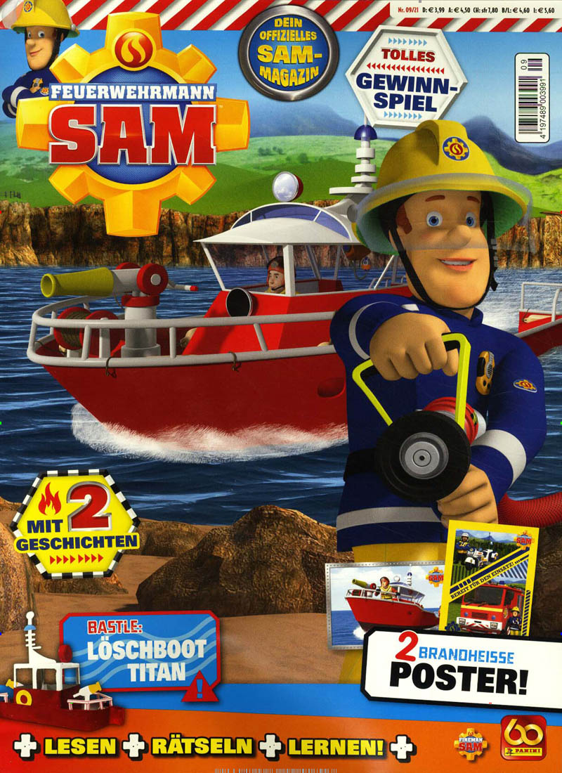 Feuerwehrmann Sam Abo 35% Rabatt auf Mini- & Geschenkabo Presseplus.de